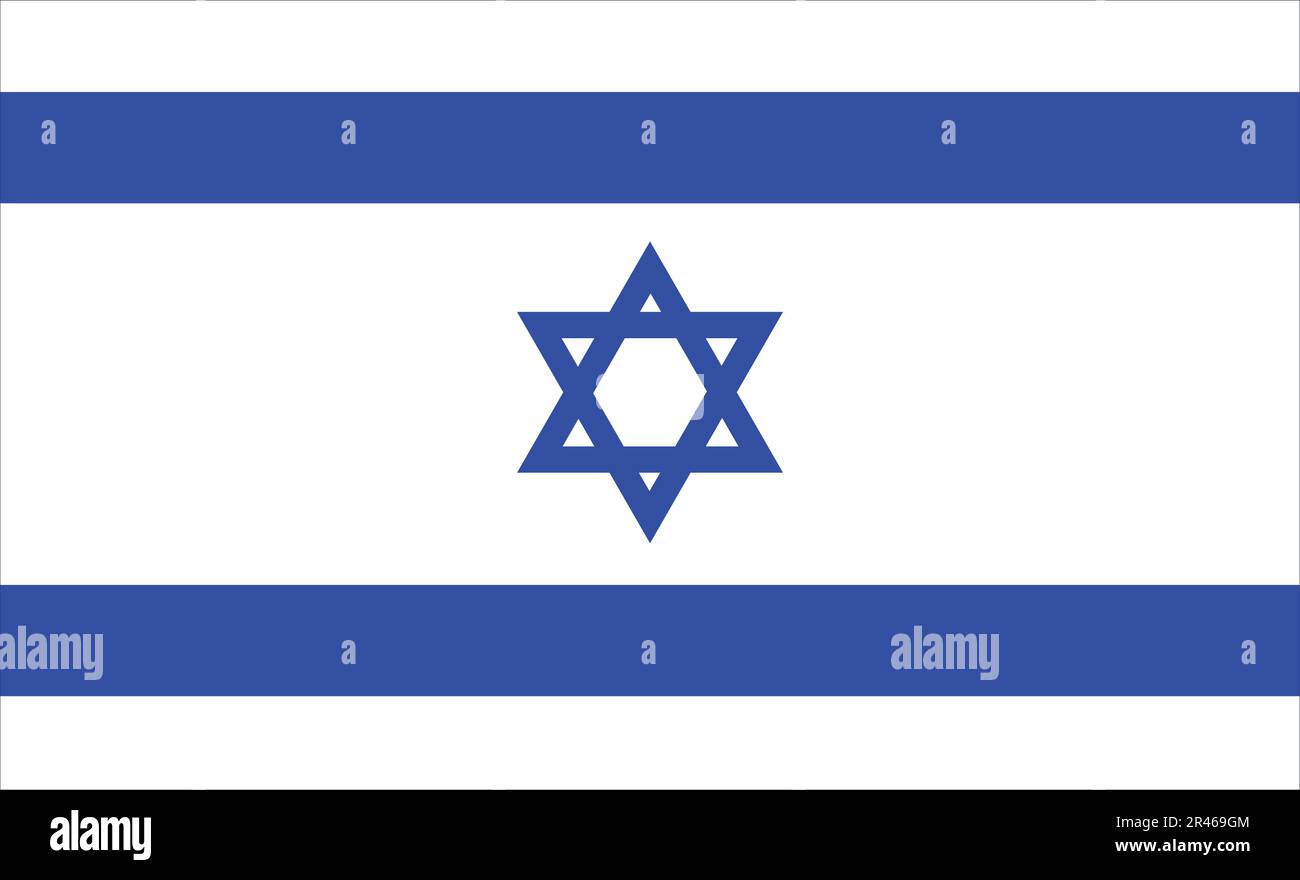Israel Flag Design Stock Vector Image & Art - Alamy