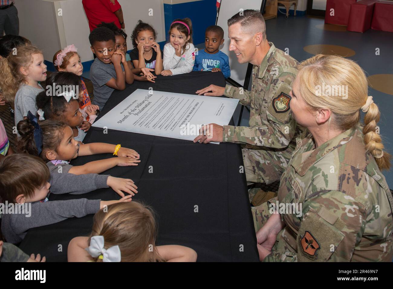 U.S. Air Force Col. Billy Pope, 81st Training Wing commander, and Chief ...