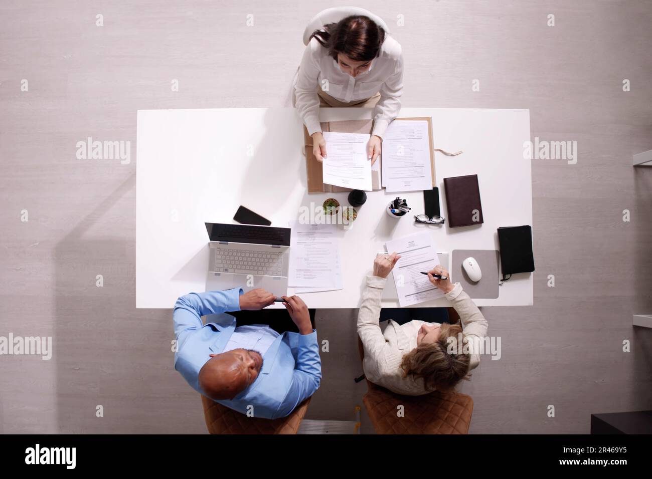 African Group Job Employment Interview And Recruitment Stock Photo - Alamy