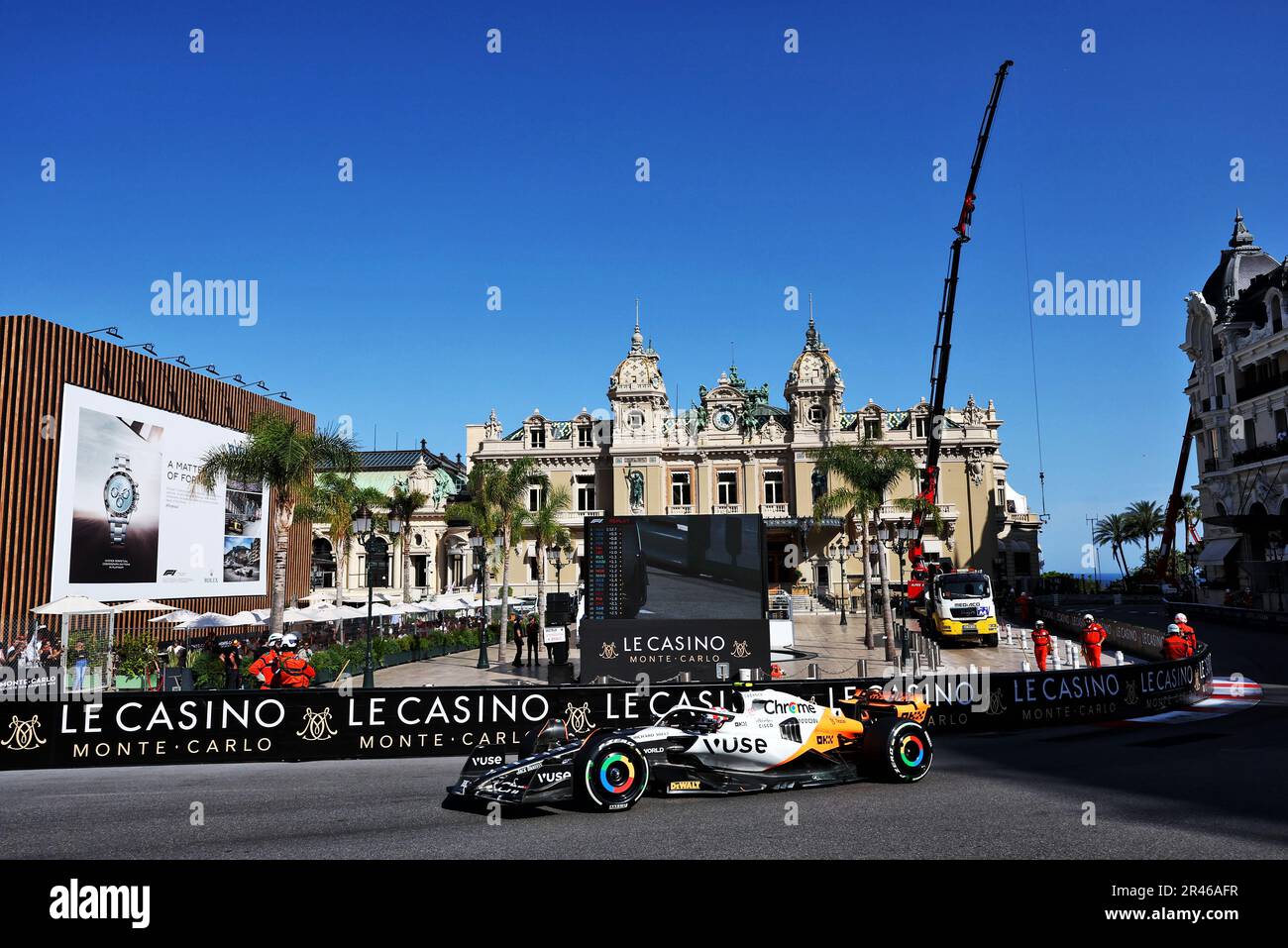 Monte Carlo, Monaco. 26th May, 2023. Lando Norris (GBR) McLaren MCL60. Formula 1 World ...