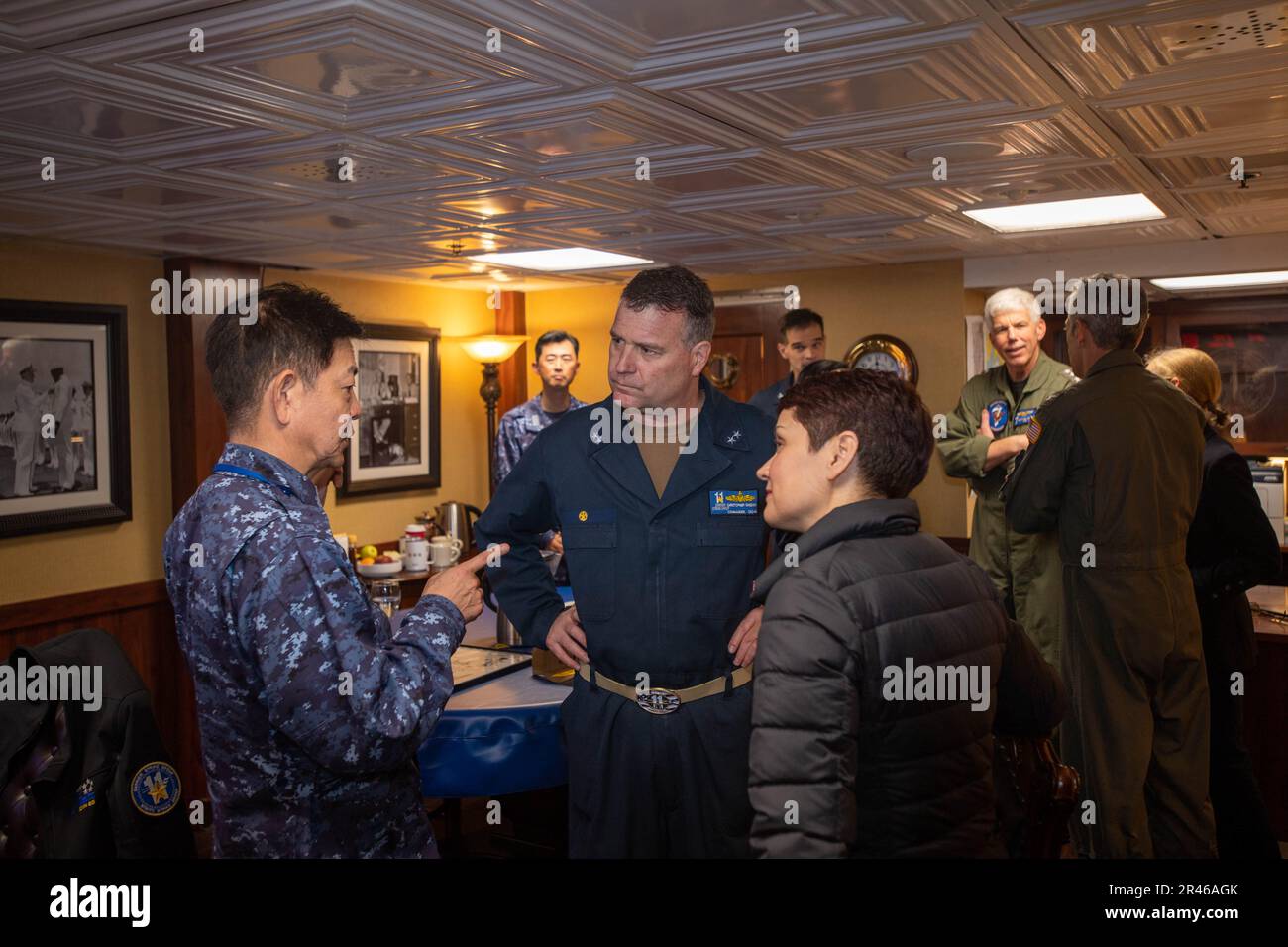 230325-N-KU796-1147 PHILIPPINE SEA (March 25, 2023) Vice Adm. SAITO ...