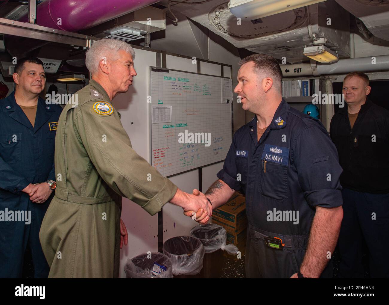 230325-N-MH015-1010 PHILIPPINE SEA (March 25, 2023) U.S. Navy Vice Adm ...