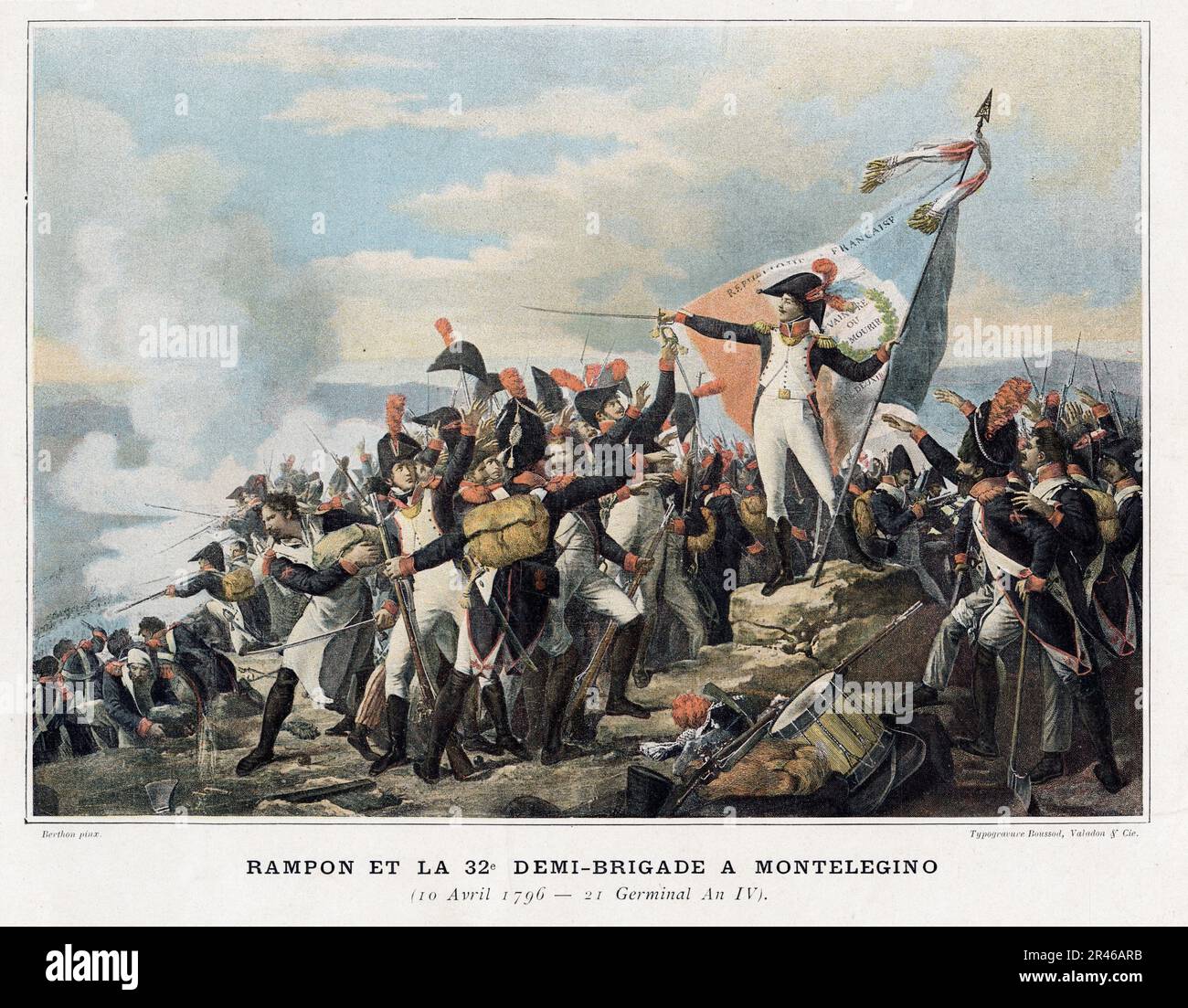 campagne des Français : Rampon et la 32e demi-brigade 10 avril 1796 ...