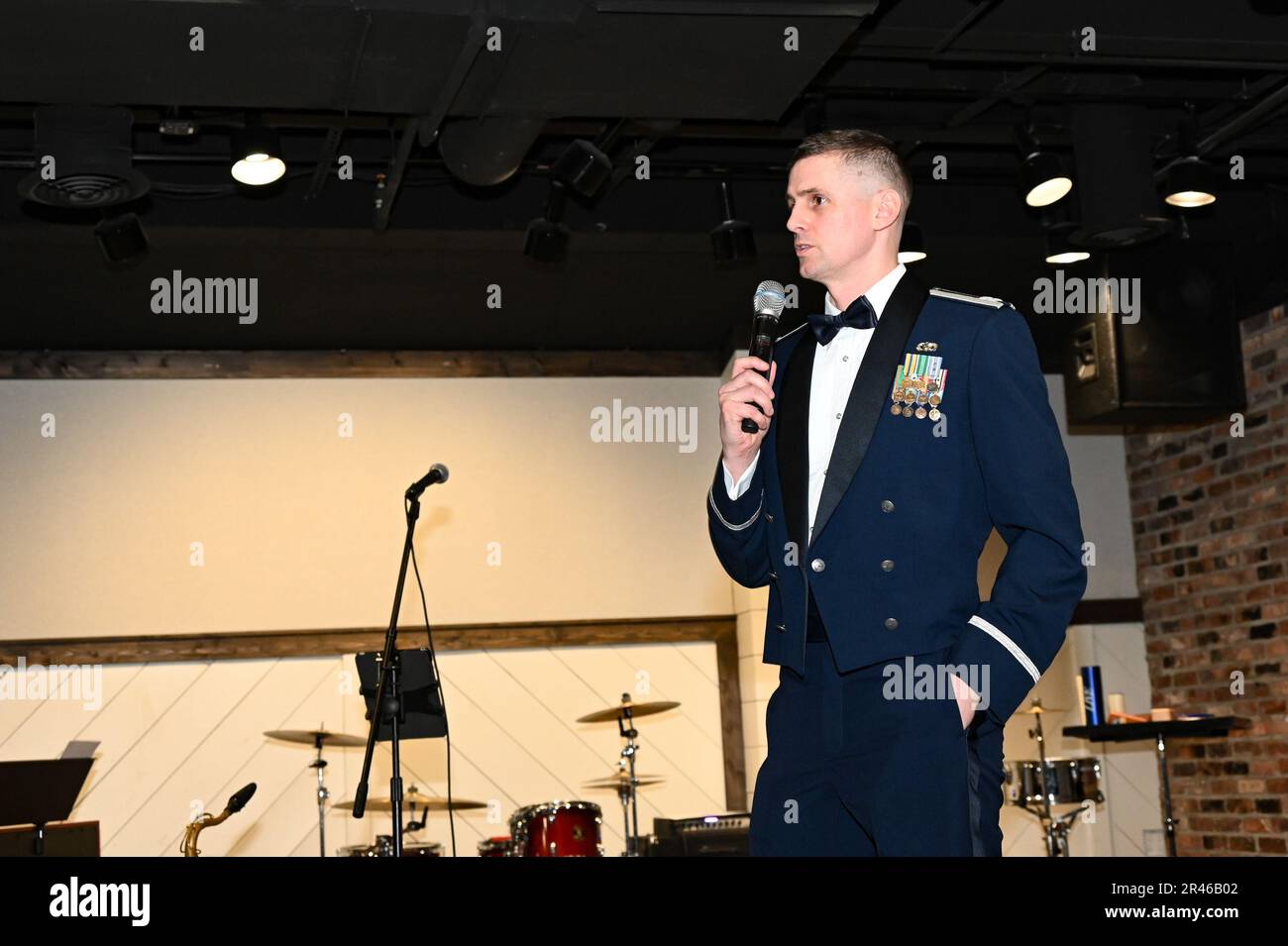 Members from the 118th Wing celebrate at the cyber group’s anniversary ...