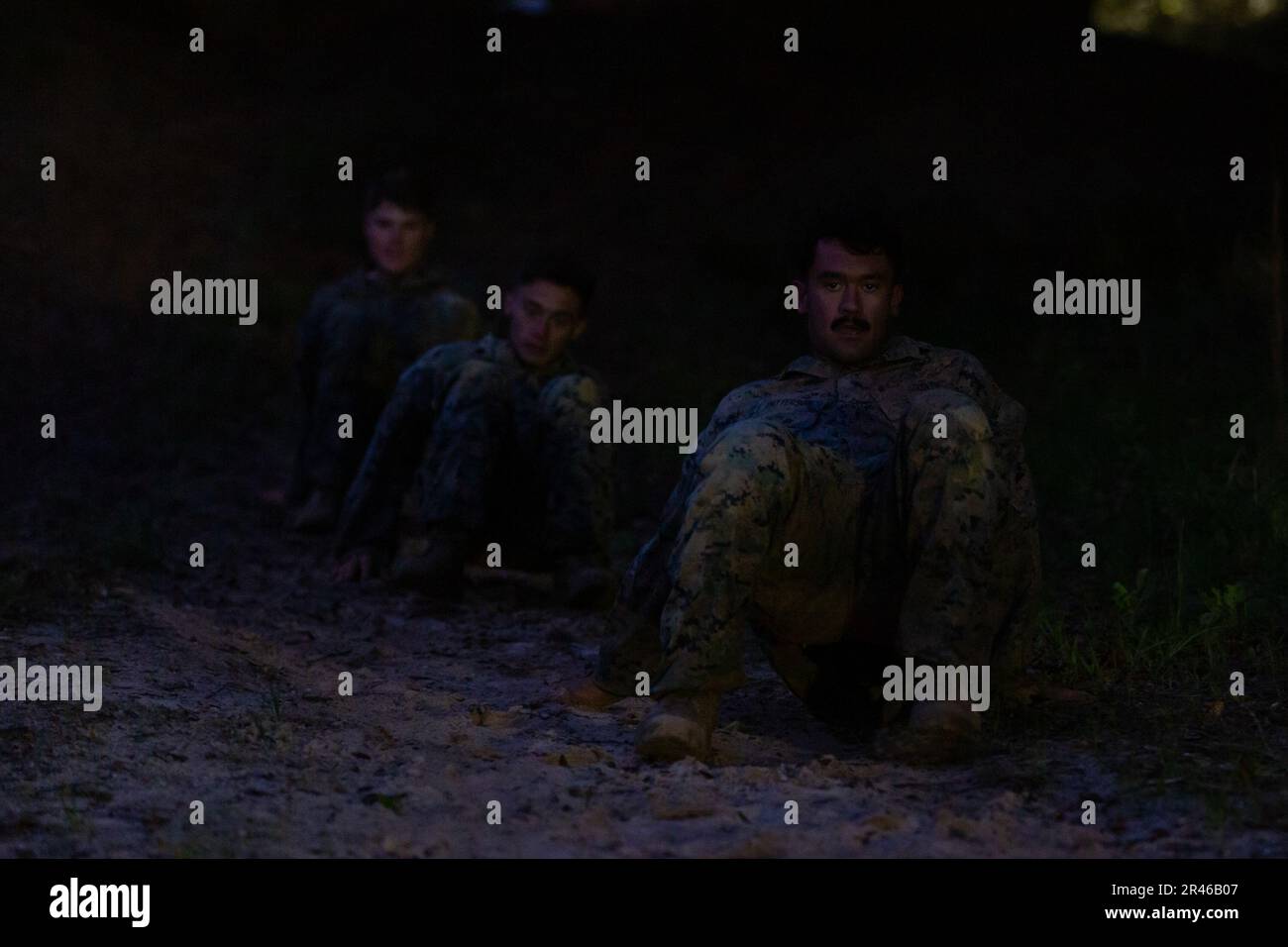 Cpl. Jared Patterson, Cpl. Noah Simmons, and Sgt. Luke Smith, mortarmen ...