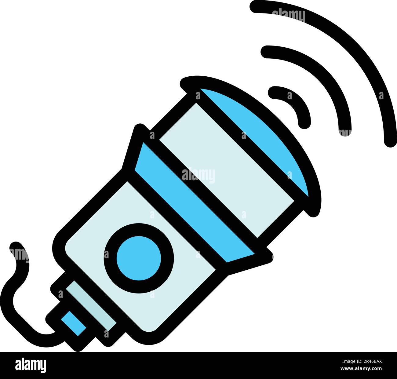 Test ultrasound icon. Outline Test ultrasound vector icon for web ...