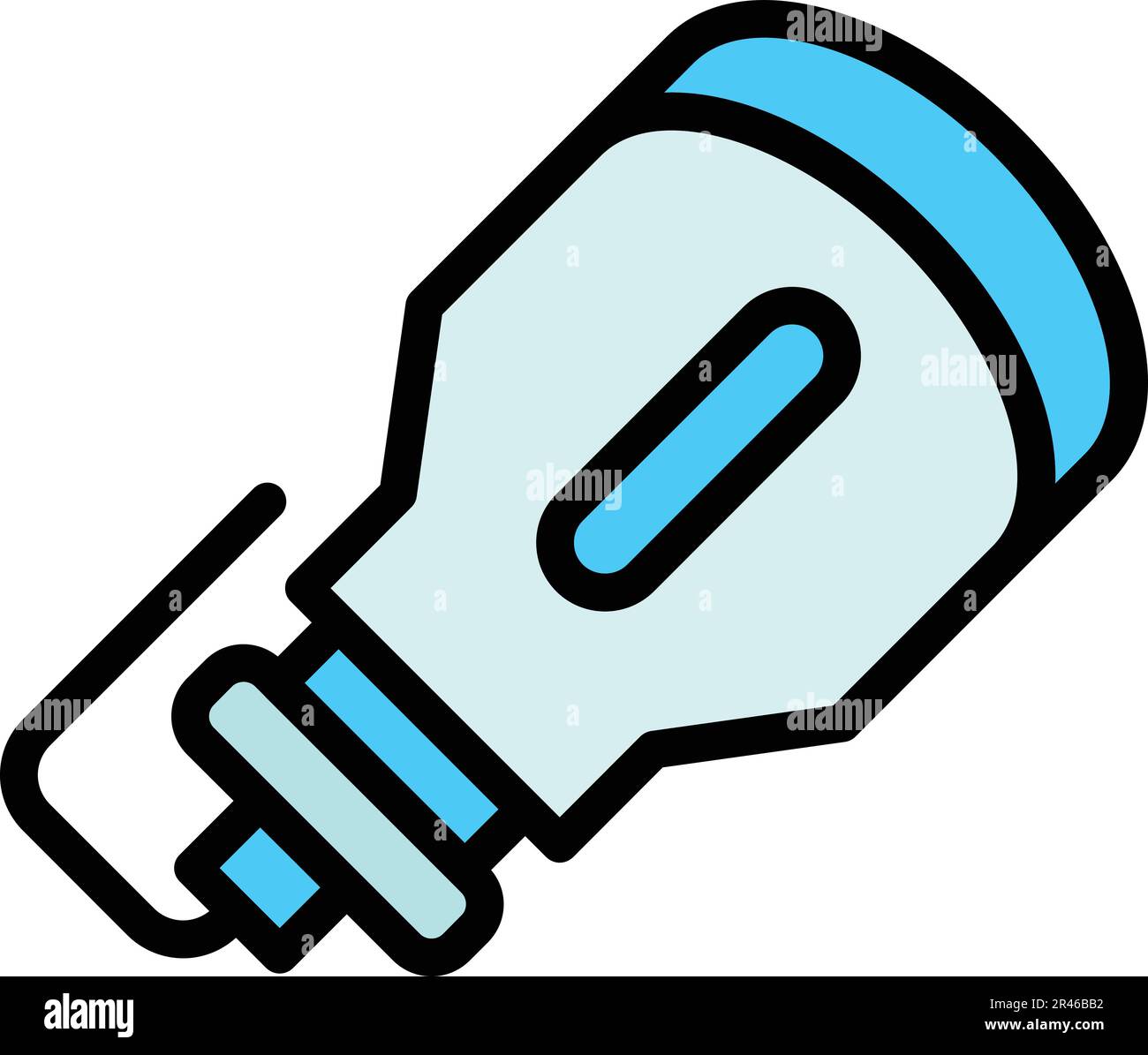 Ultrasound Instrument Icon Outline Ultrasound Instrument Vector Icon
