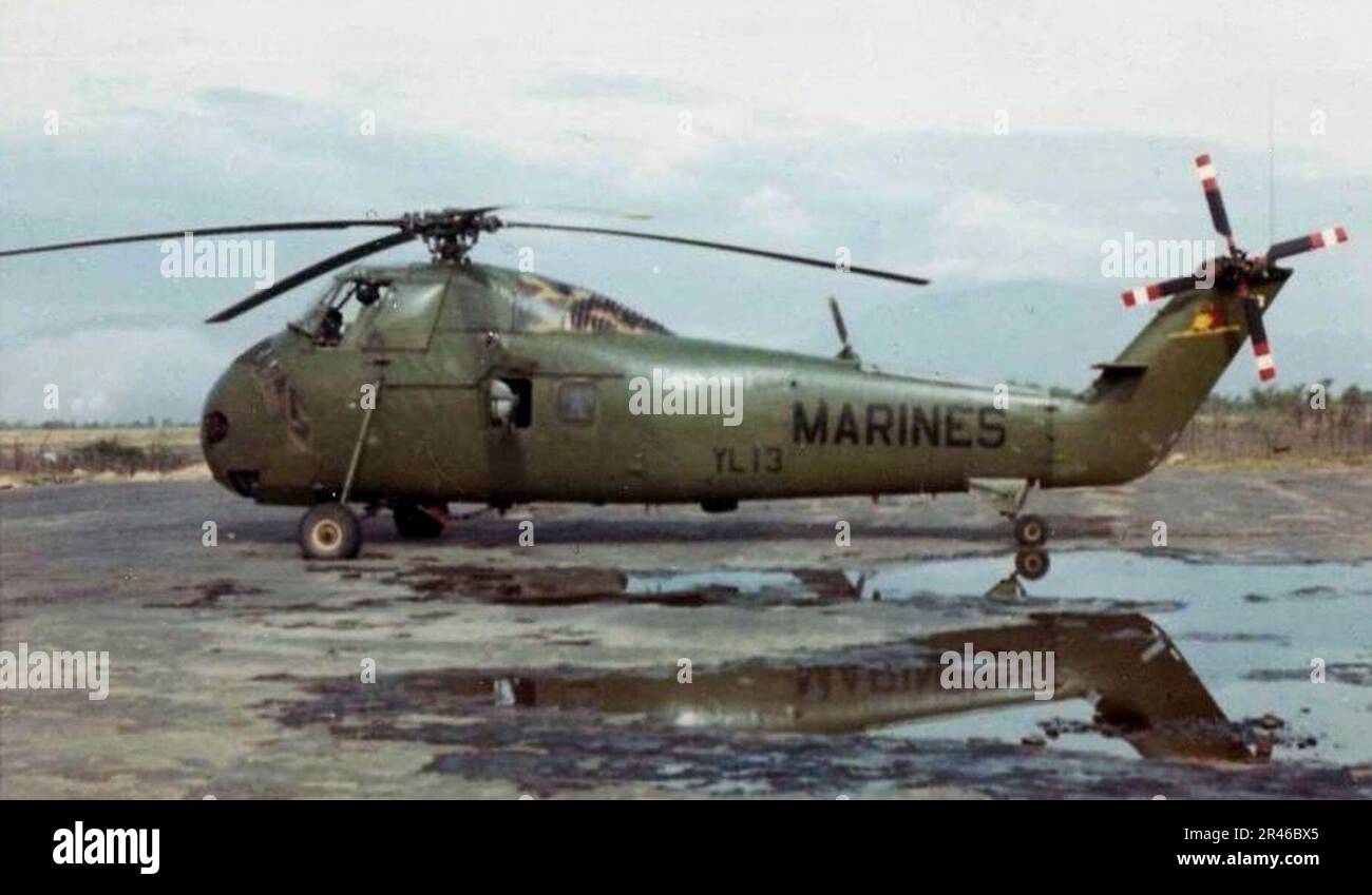 UH-34D of HMM-362 in Vietnam c1968 Stock Photo - Alamy