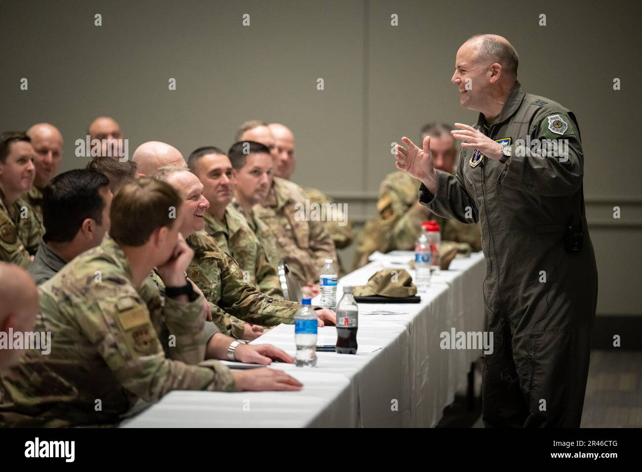 U.S. Air Force Maj. Gen. Duke Pirak, deputy director, Air National ...