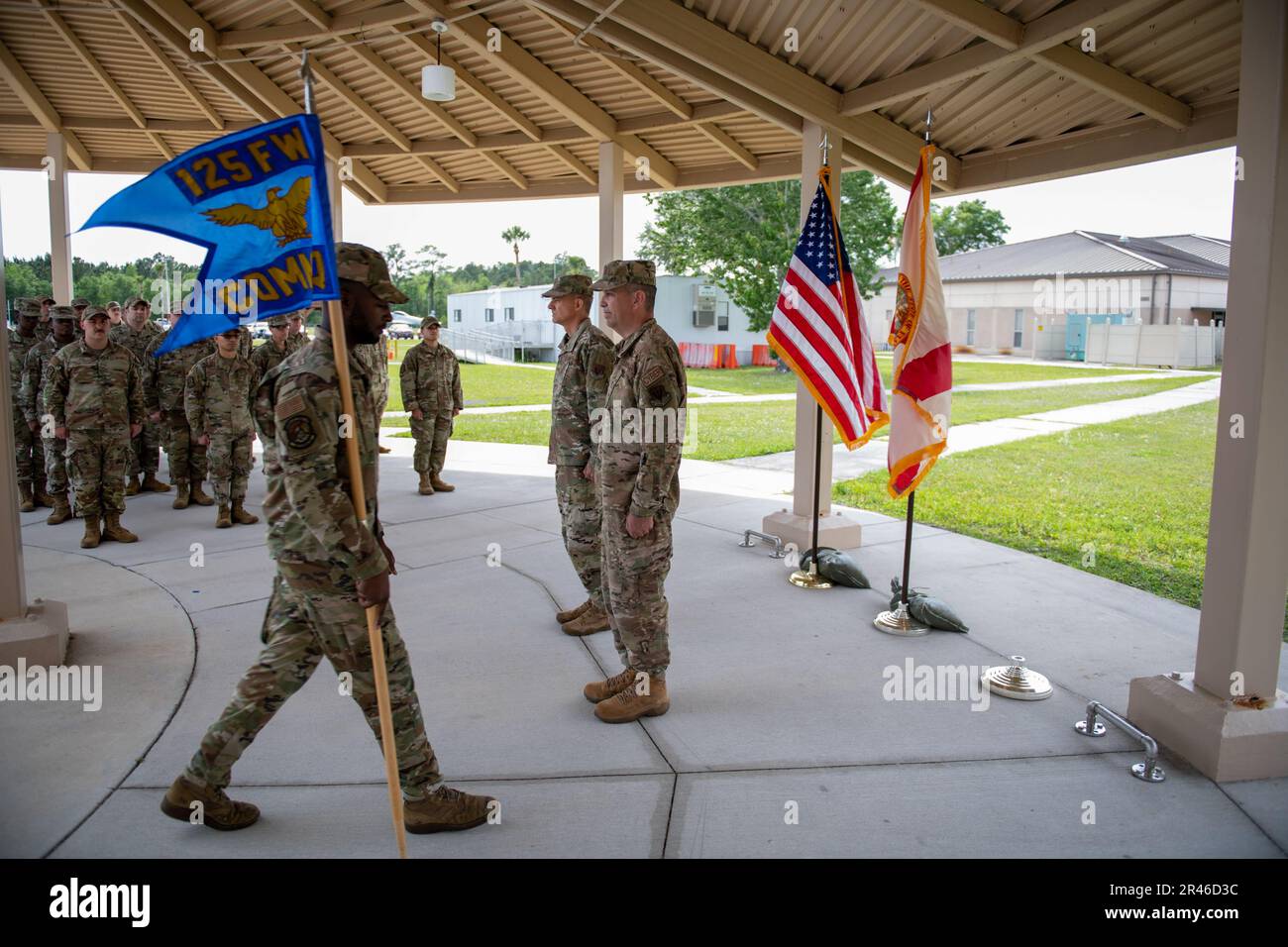 An activation ceremony for the newly-transitioned 125th Communications ...
