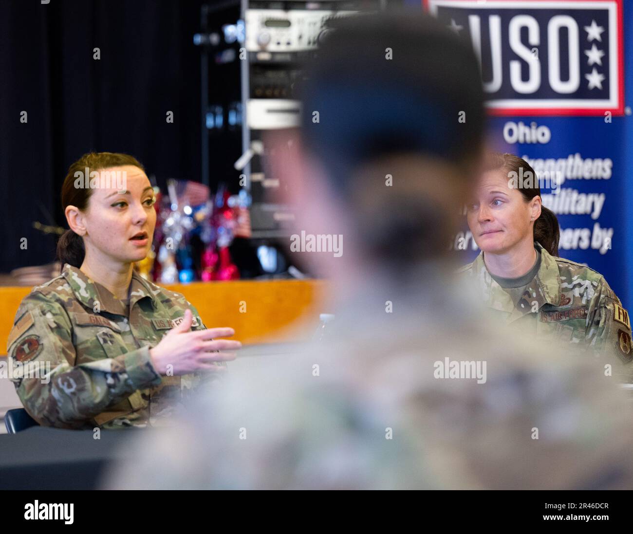 Air Force Master Sgt. Adrian Galcik, left, 88th Medical Group, and Lt ...