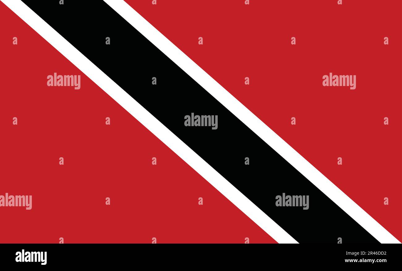 Trinidad And Tobago Flag Design Stock Vector Image And Art Alamy