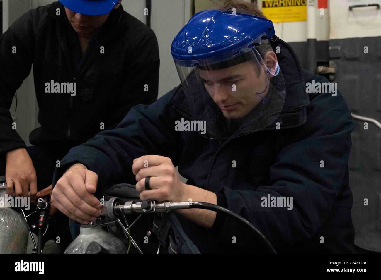 230407-N-IL330-3022 SAN DIEGO (April 7, 2023) – Damage Controlman 3rd ...