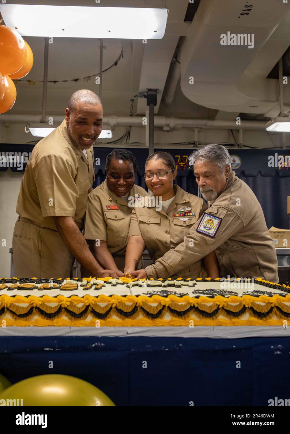 230412-N-IX644-2163 STRAIT OF GIBRALTAR (April 12, 2023) Carrier Strike ...