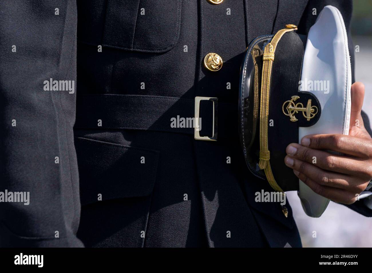 Annapolis, USA. 26th May, 2023. Midshipmen process into the Navy-Marine ...