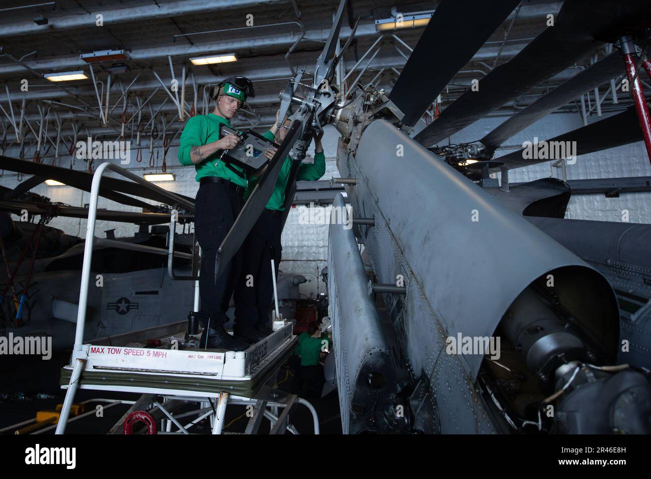 Sailors, assigned to the "Spartans" of Helicopter Maritime Strike ...