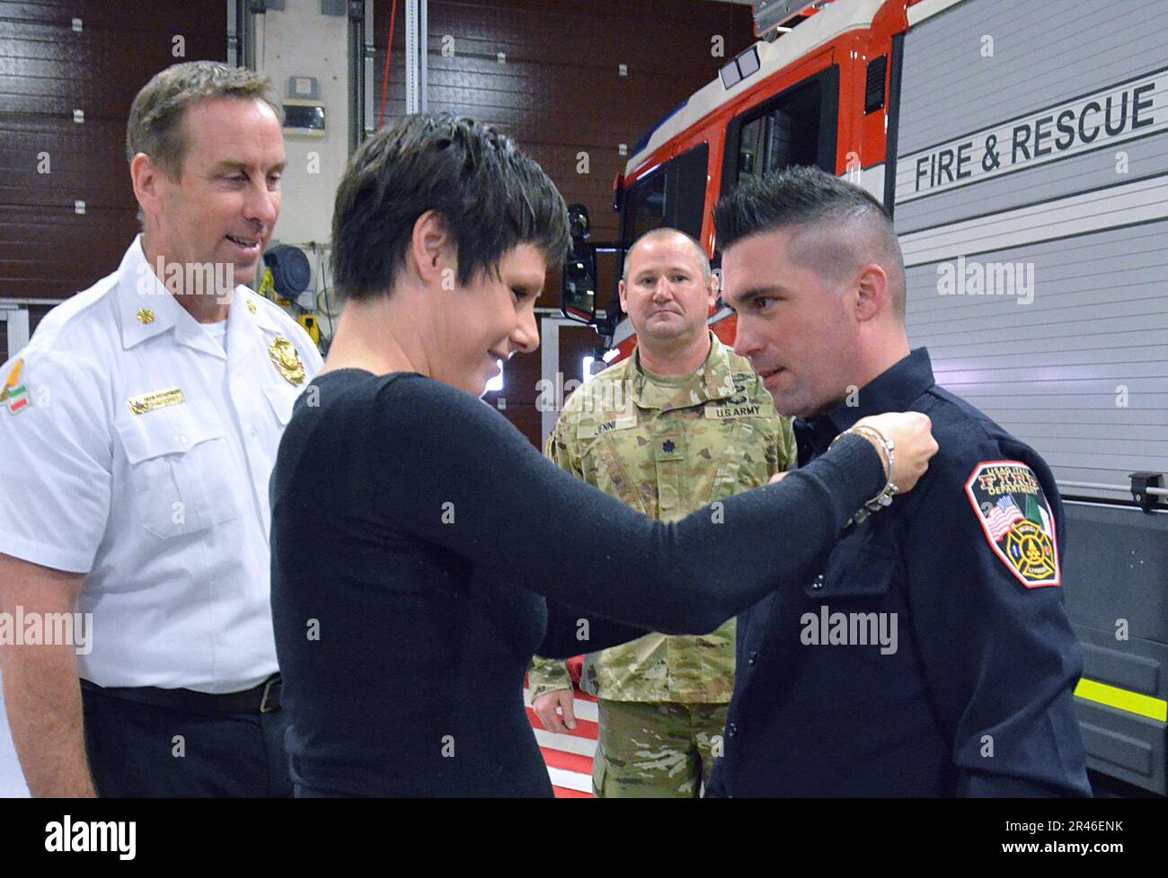 Military Firefighter Badges