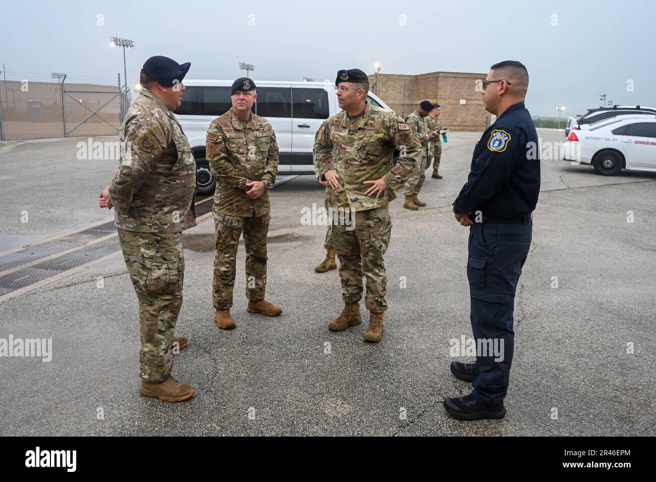 U.S. Air Force Brig. Gen. Thomas Sherman, Security Forces director ...