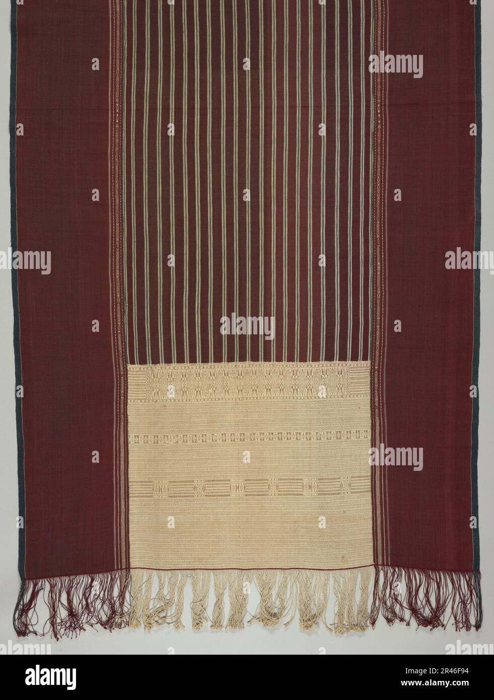 Ulos Ragidup (ceremonial Shoulder Cloth) (Indonesia), 19th century ...