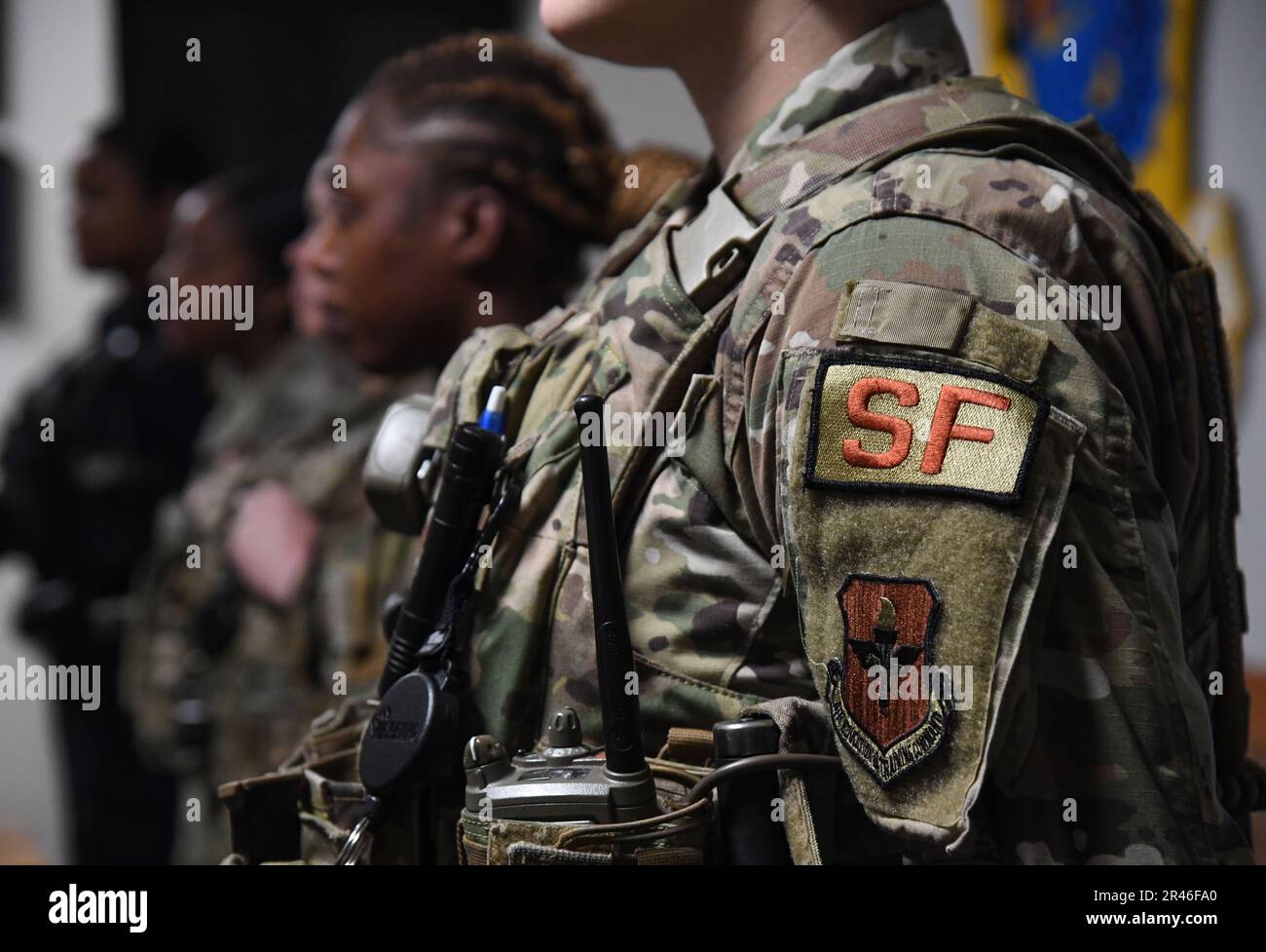 Members of the 81st Security Forces Squadron attend an All-Female ...
