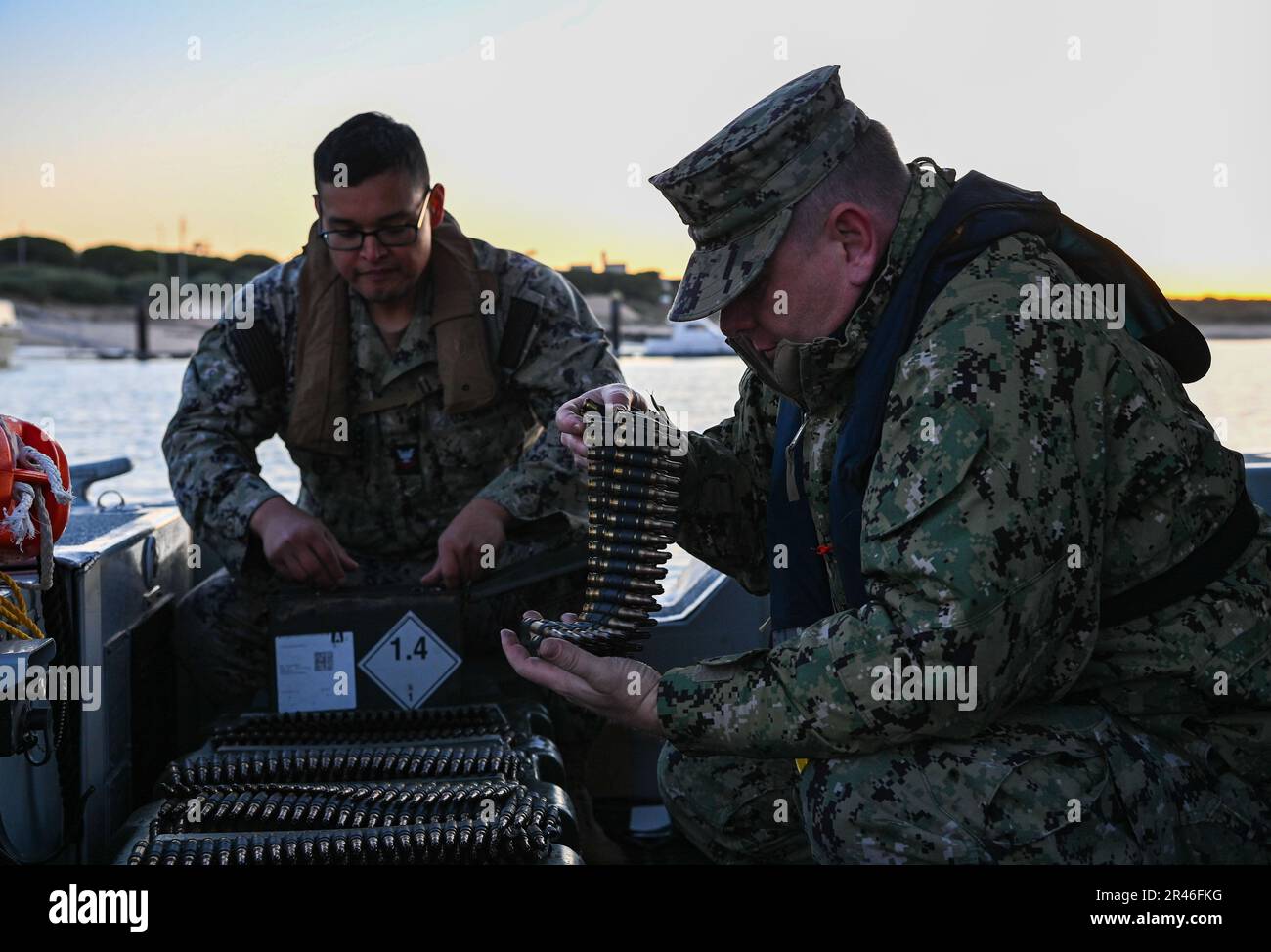 NAVAL STATION ROTA, Spain (April 5th, 2023) Master-at-Arms 1st Class ...