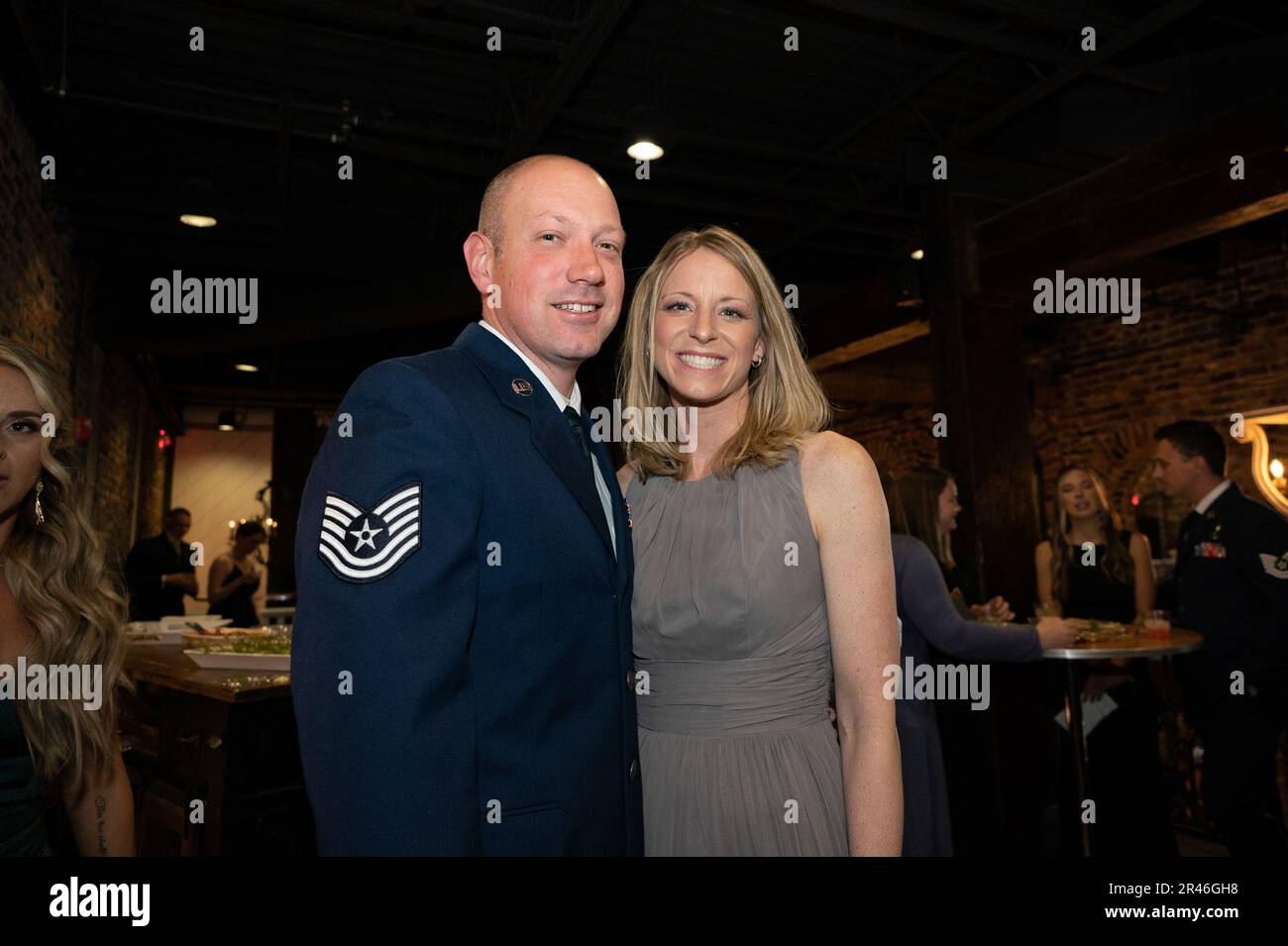 Members from the 118th Wing celebrate at the cyber group’s anniversary ...
