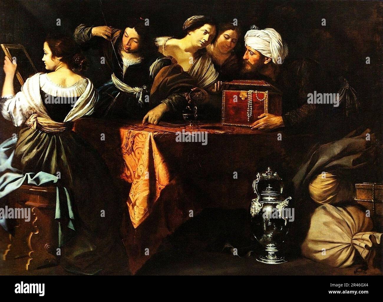 Ulysses finding Achilles at the Court of King Lycomedes by Artemisia ...