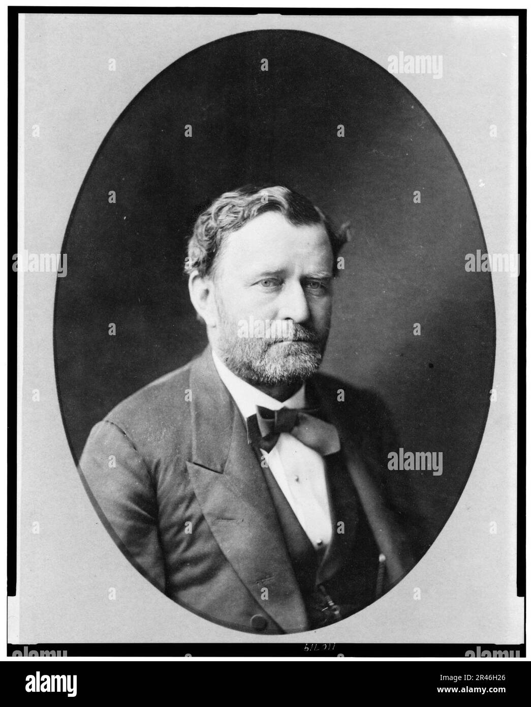 Ulysses S. Grant, head-and-shoulders portrait, facing right Stock Photo ...