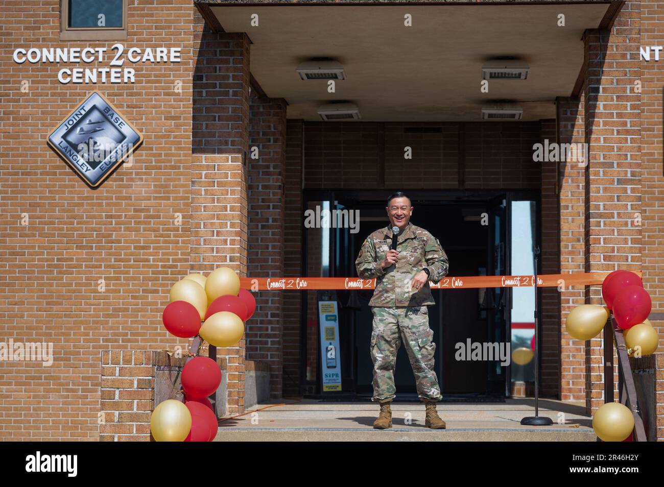 U.S. Army Col. Harry Hung, 633d Air Base Wing installation vice ...