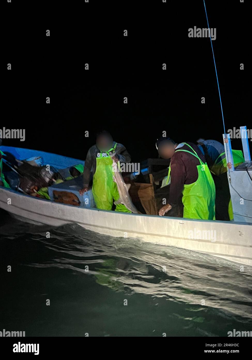 A Coast Guard Station South Padre Island 33-foot Special Purpose Craft ...