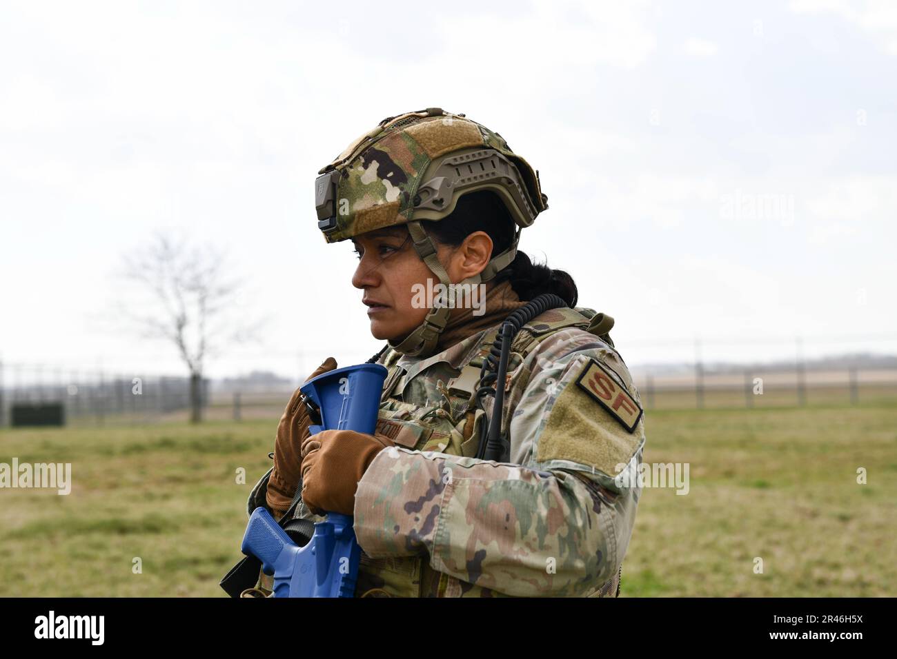 Tech. Sgt. Alberta Keyton, a base defender assigned to the 178th ...