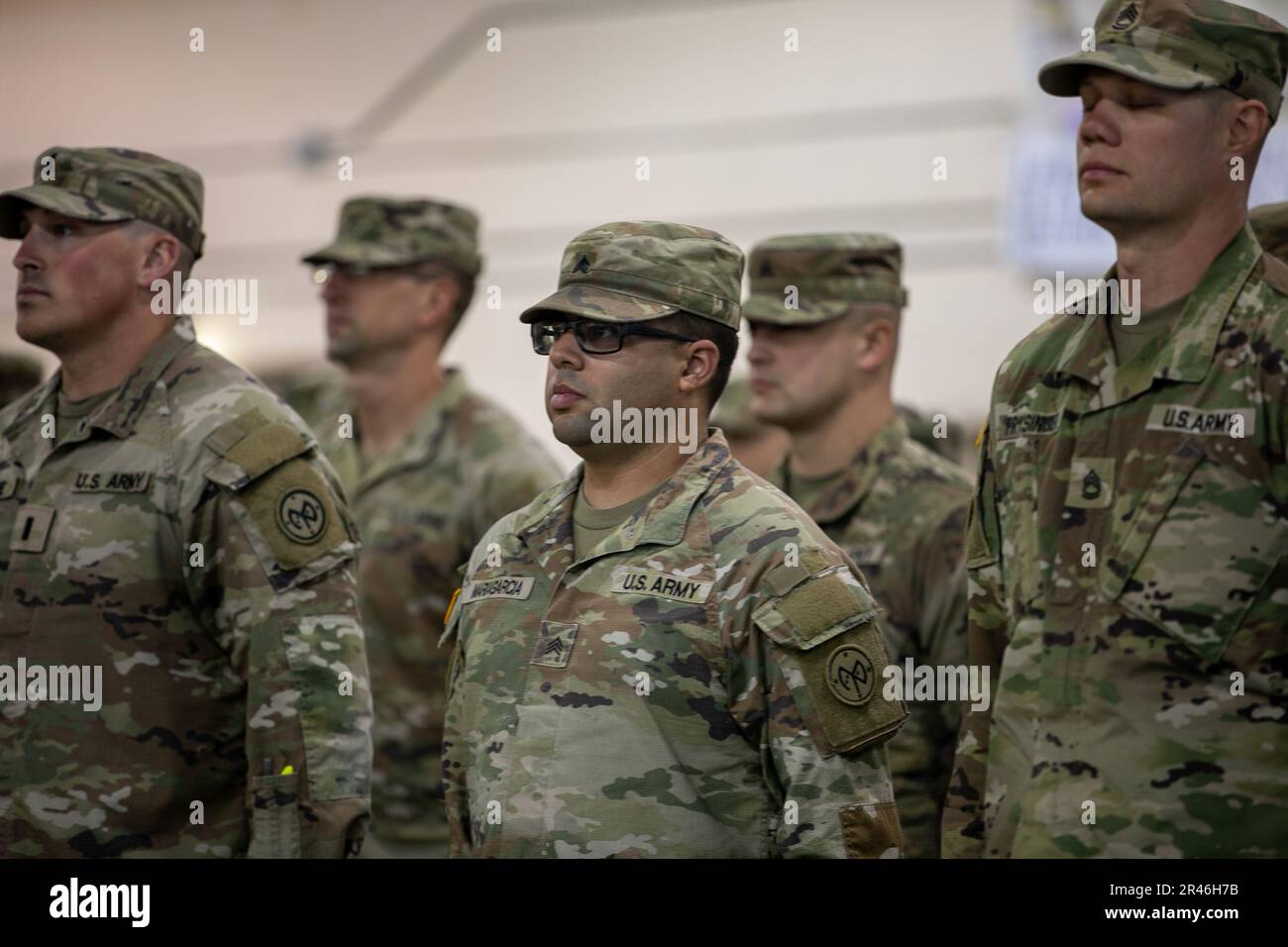 HANSCOM, AFB, Mass – Soldiers from the 1st Battalion, 182nd Infantry ...