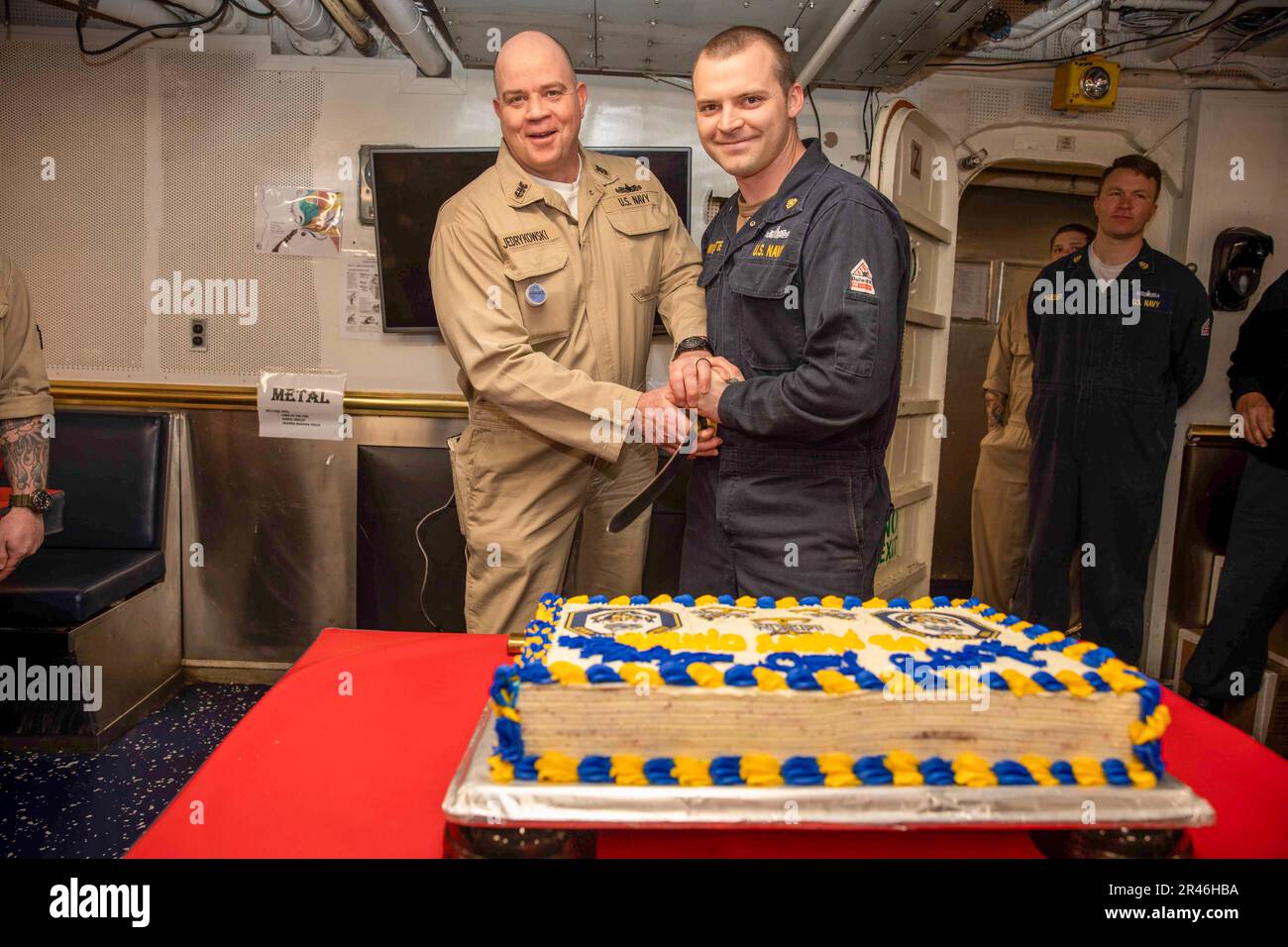 230401-N-TC47-1054 IONIAN SEA (Apr. 1, 2023) Master Chief Fire ...