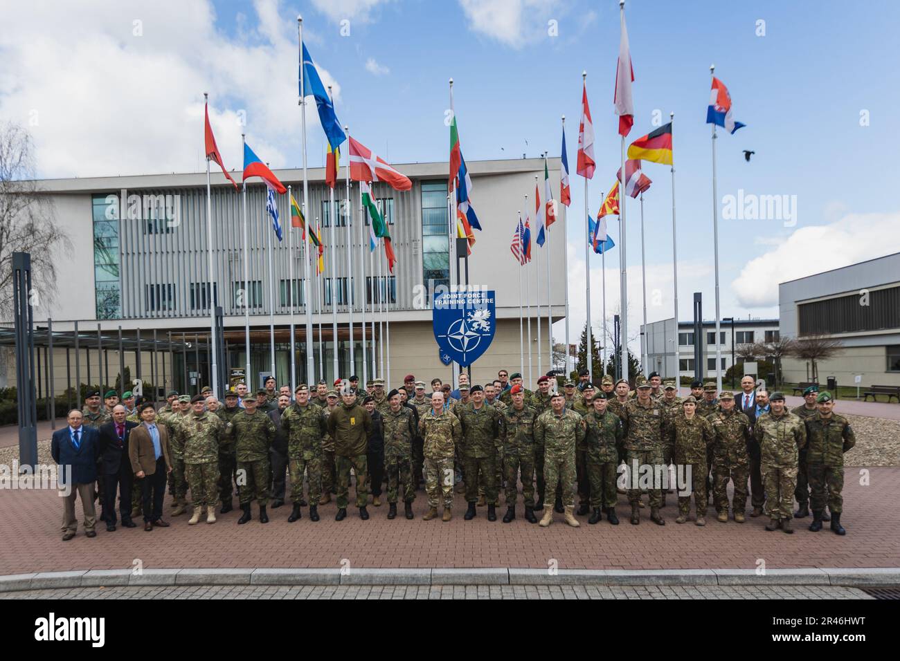 More than 70 leaders from military training centers across Europe ...