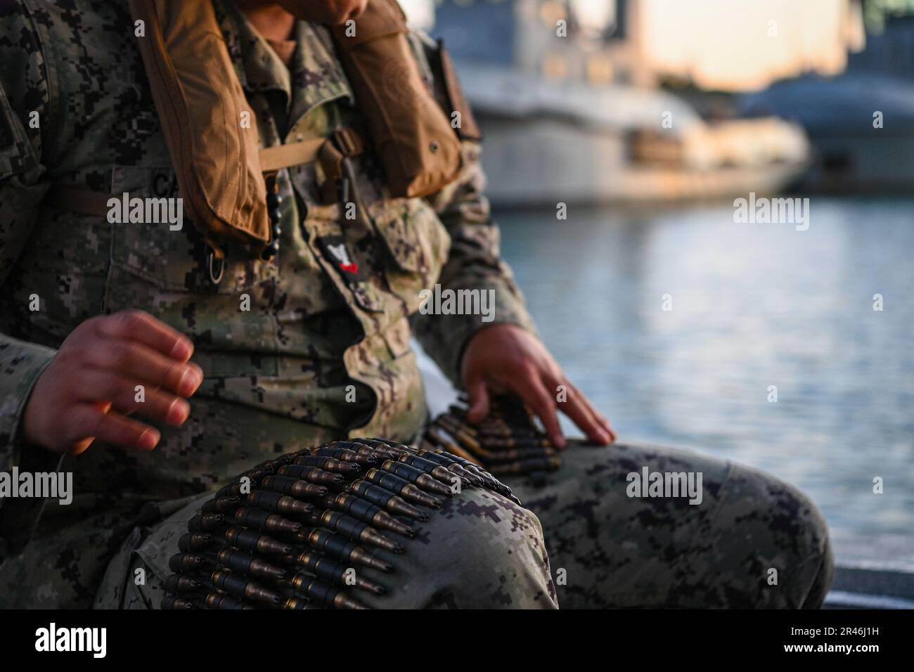 NAVAL STATION ROTA, Spain (April 5th, 2023) Master-at-Arms 2nd Class ...