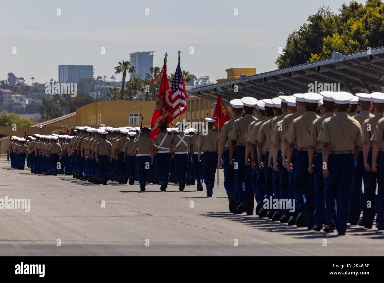 U s marine corps basic training graduation hi-res stock photography and ...