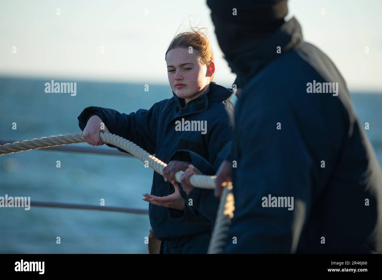230402-N-LK647-1348 NAVAL STATION NORFOLK (April 2, 2023) Seaman Raven ...