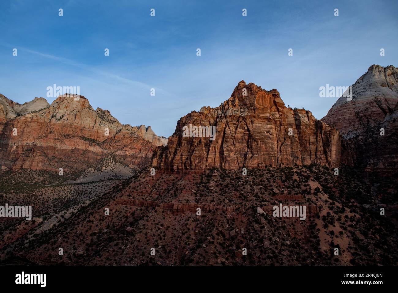 Utah's scenic canyons during the winter Stock Photo - Alamy