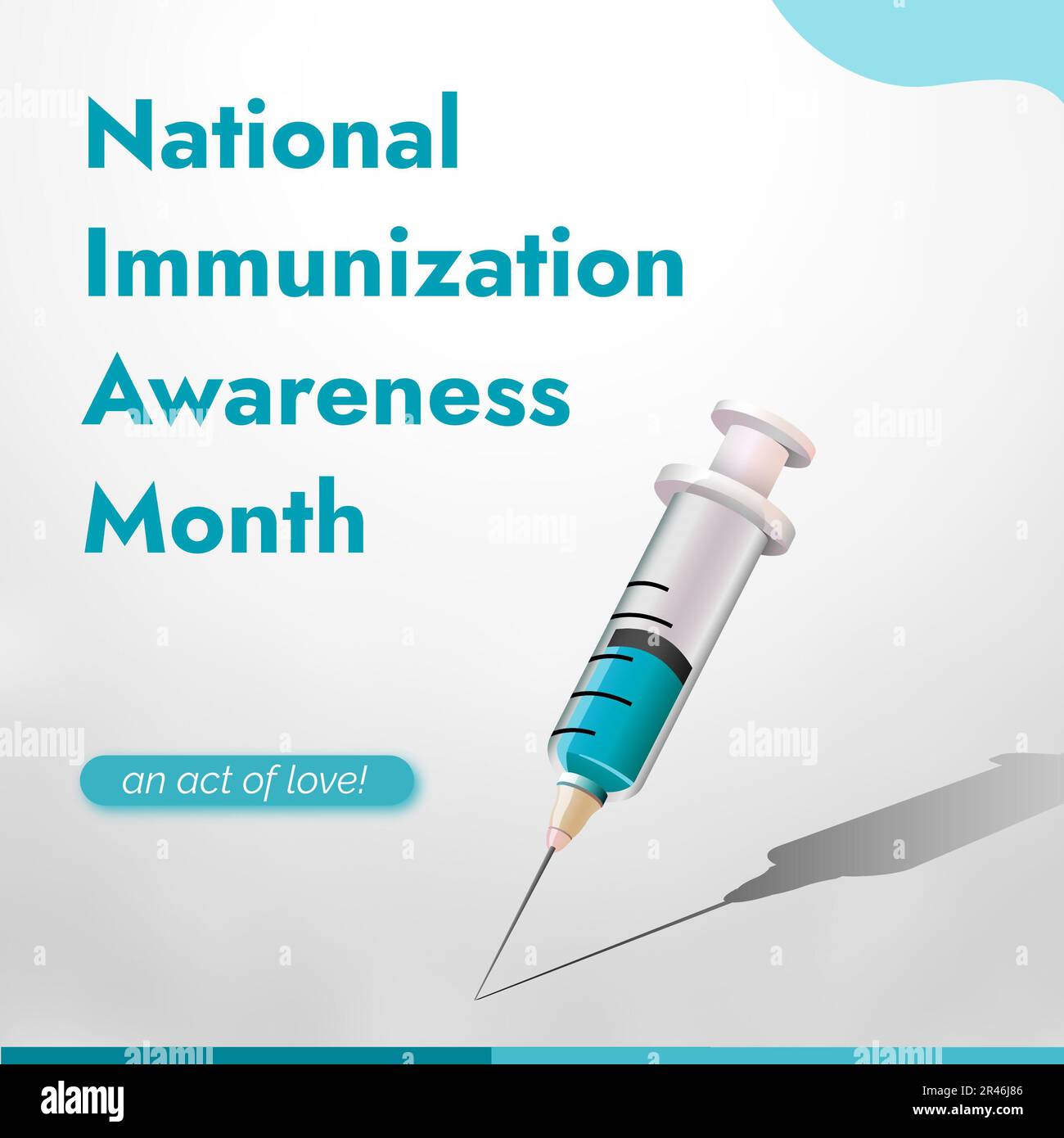 National immunization month hi-res stock photography and images - Alamy