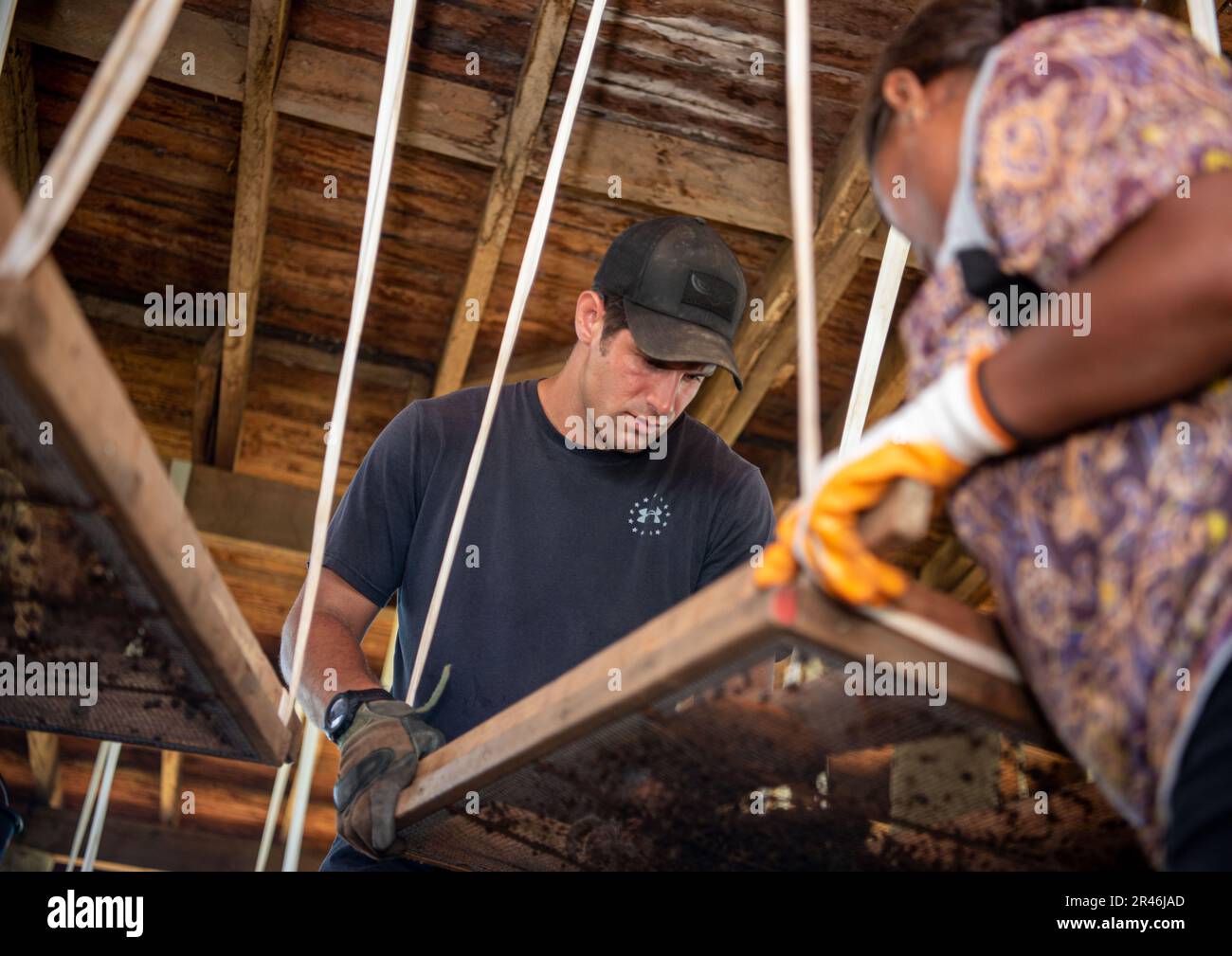 U.S. Army Captain Jonathan Hootnick, Team Leader assigned to the ...