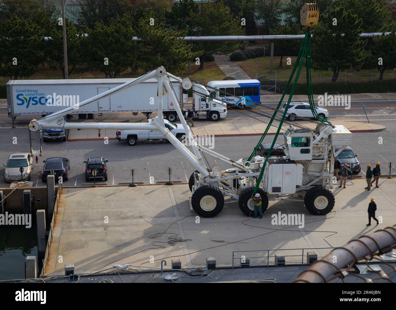 The first-in-class aircraft carrier USS Gerald R. Ford’s (CVN 78 ...