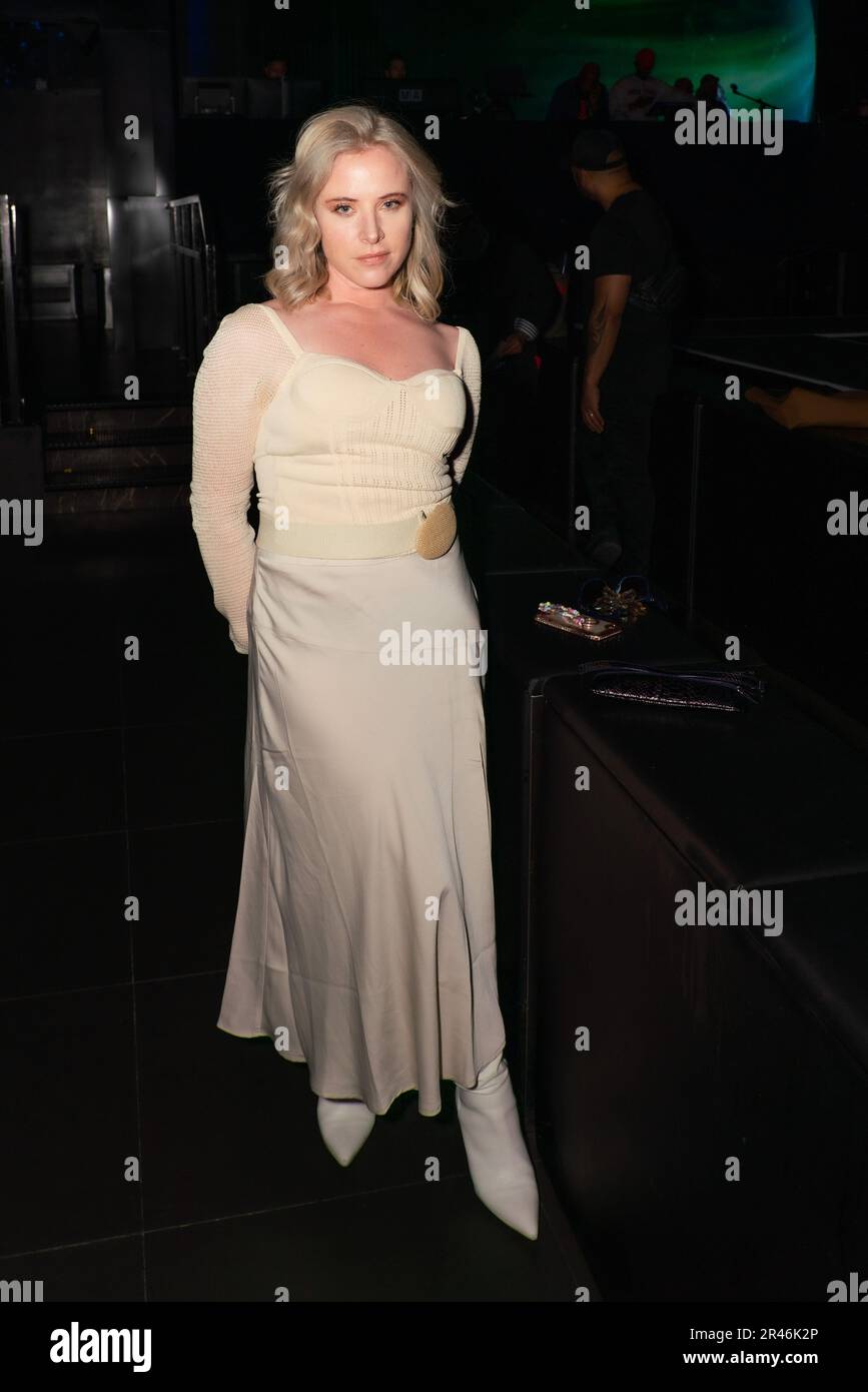 Joanna Hell attends Frederick Anderson Resort 2024 Fashion Show ...