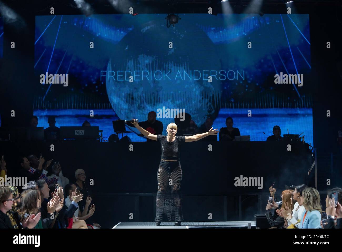 Natasha Bedingfield performs at Frederick Anderson Resort 2024 Fashion ...