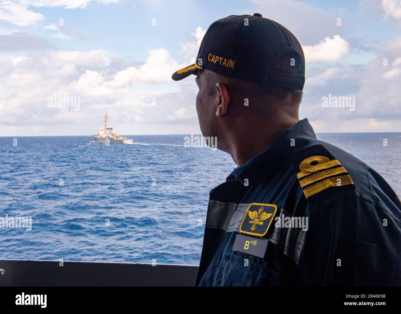 230207-N-NH267-1171 INDIAN OCEAN (Feb. 7, 2023) Indian Navy Cmdr. Vikas ...