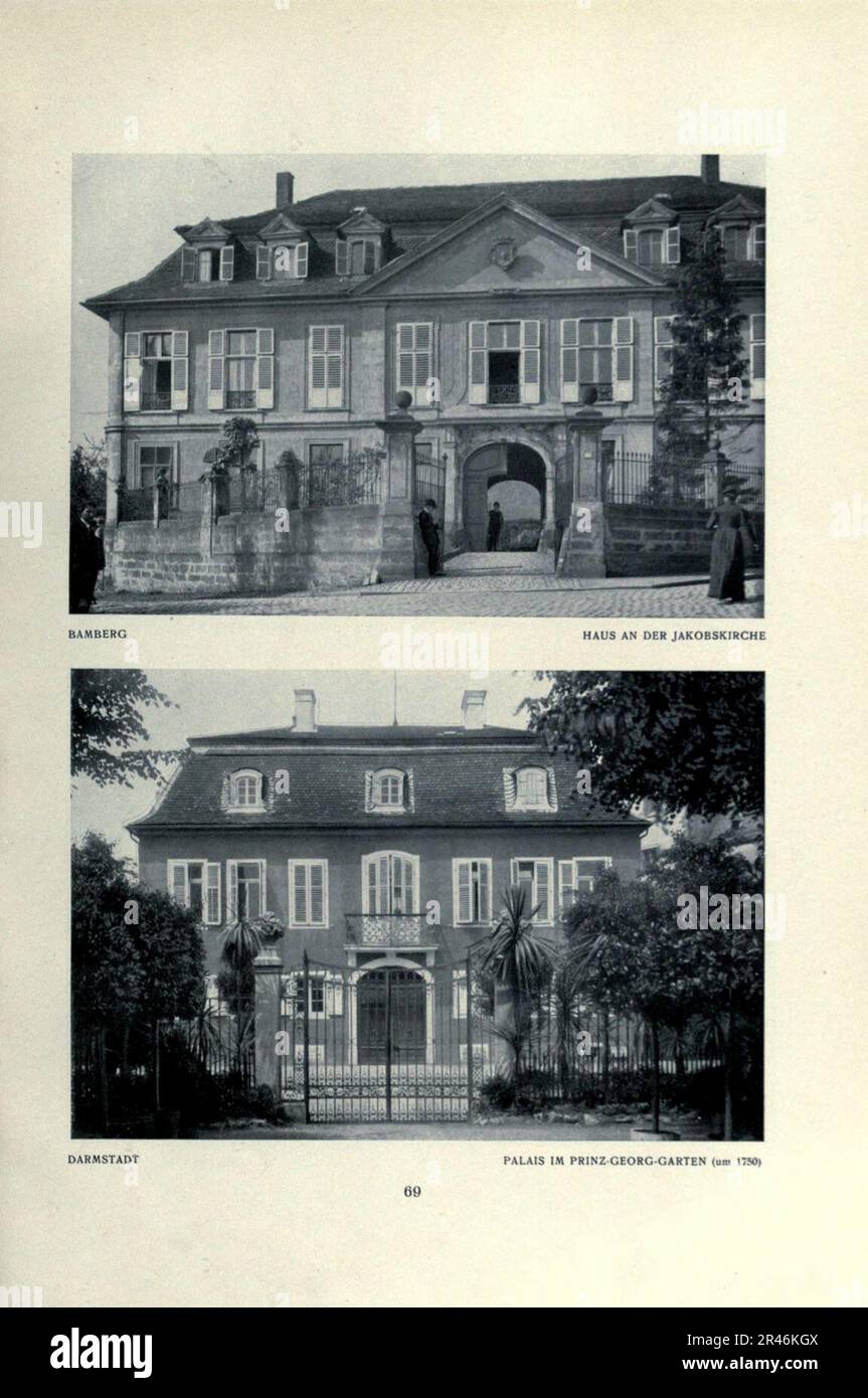 Um 1800 - Architektur - Bd2 - Mebes 0075 Stock Photo - Alamy