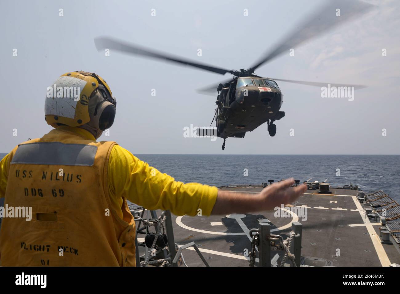 SOUTH CHINA SEA (April 4, 2023) – Seaman William Taylor, from Boston ...