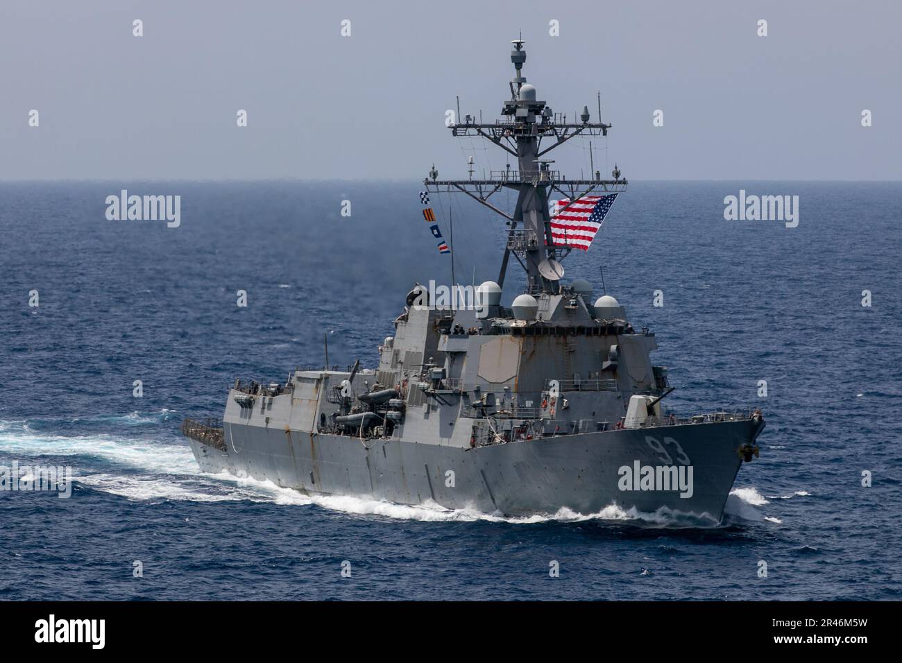 230215-N-AT895-1079 SOUTH CHINA SEA (Feb. 15, 2023) The Arleigh Burke ...