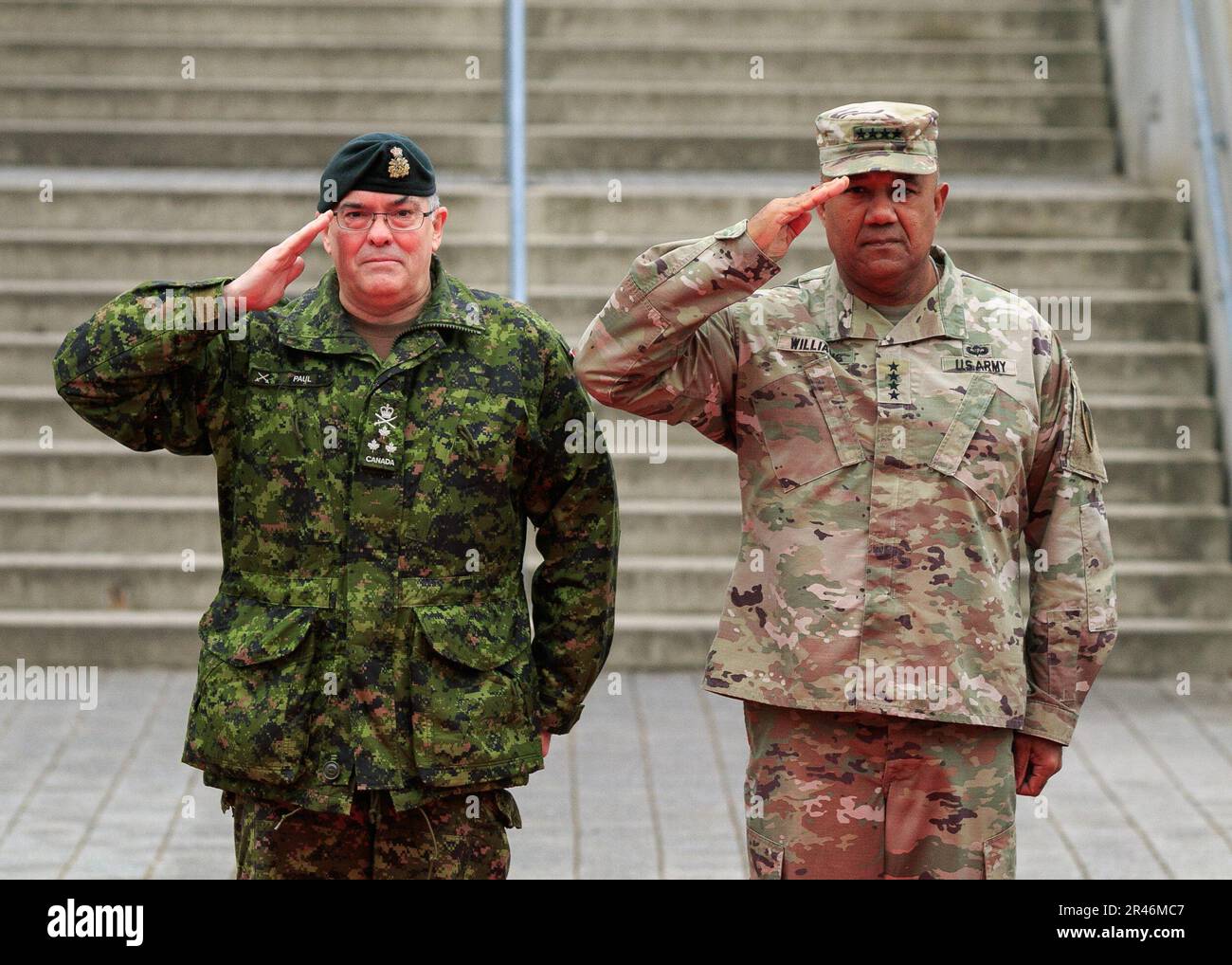 WIESBADEN, Germany -- Canadian Lt. Gen. Jocelyn (Joe) Paul, Commander ...