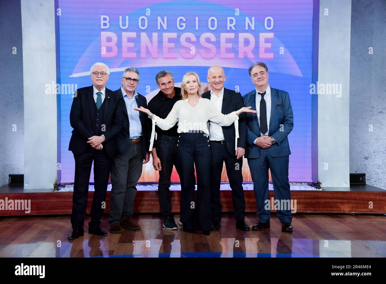 Rome, Italy. 26th May, 2023. Rome : Rai Saxa Rubra Studios . Good ...