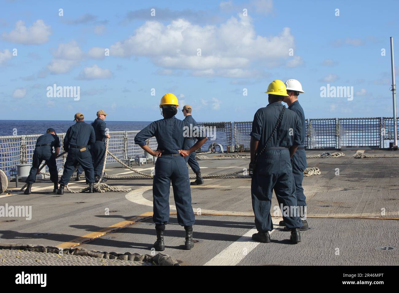 230327-N-N3764-0001 SAN JUAN, Puerto Rico (Mar. 27, 2023) – Sailors ...